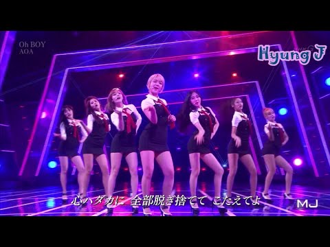 AOA - Oh BOY Live Compilation