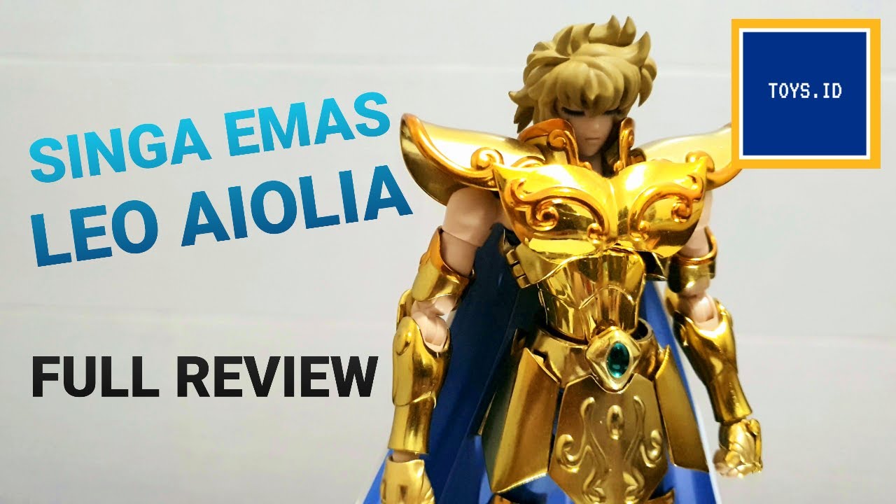 SINGA EMAS - SAINT CLOTH MYTH EX LEO AIOLIA REVIEW INDONESIA (ENGLISH ...