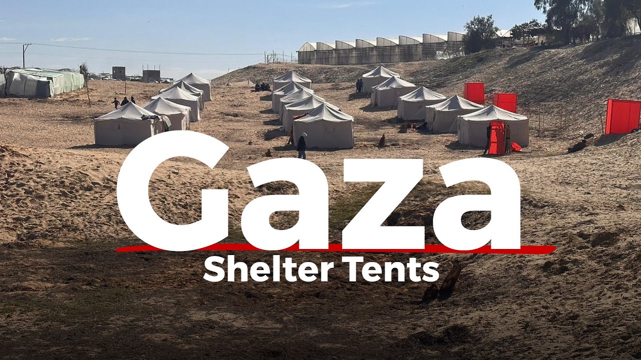 100 Shelter Tents in Gaza - Human Development Fund | Gaza Emergency ...
