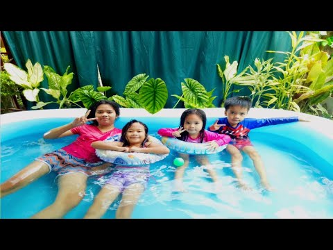 POOL TIME WITH THE KIDS - YouTube