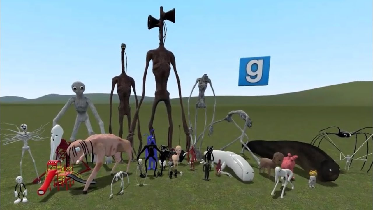 Garry’s Mod Trevor Henderson Full Mod Pack Model Showcase Part1/5 - YouTube