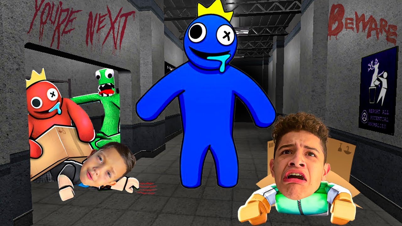 CREEPY RAINBOW FRIENDS ARE NOT OUR FRIENDS (ROBLOX)!! - YouTube