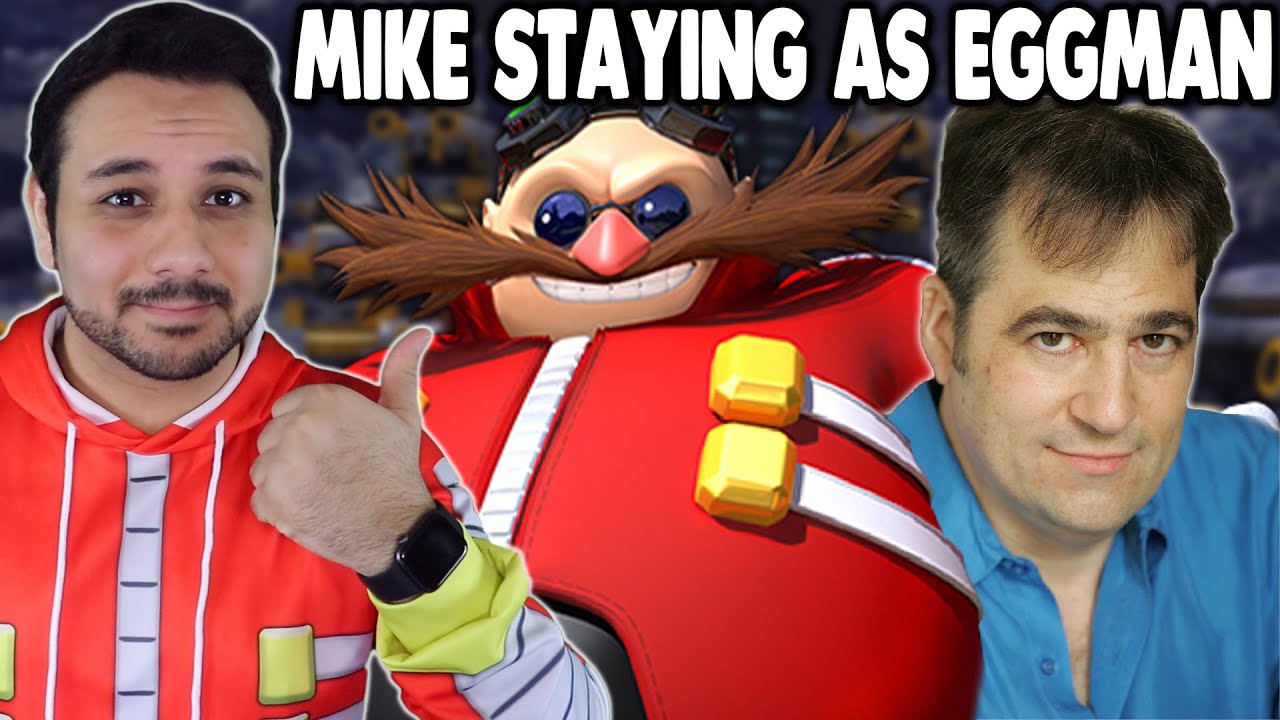 Sonic the Hedgehog - Mike Pollock Staying As Eggman - YouTube