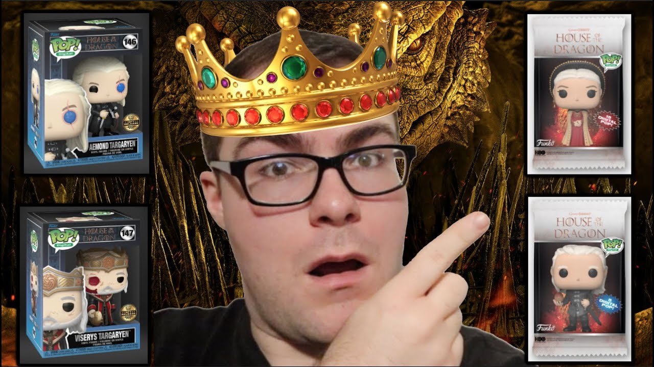 House Of The Dragon x Funko Series 1 NFT Packs Opening! - YouTube