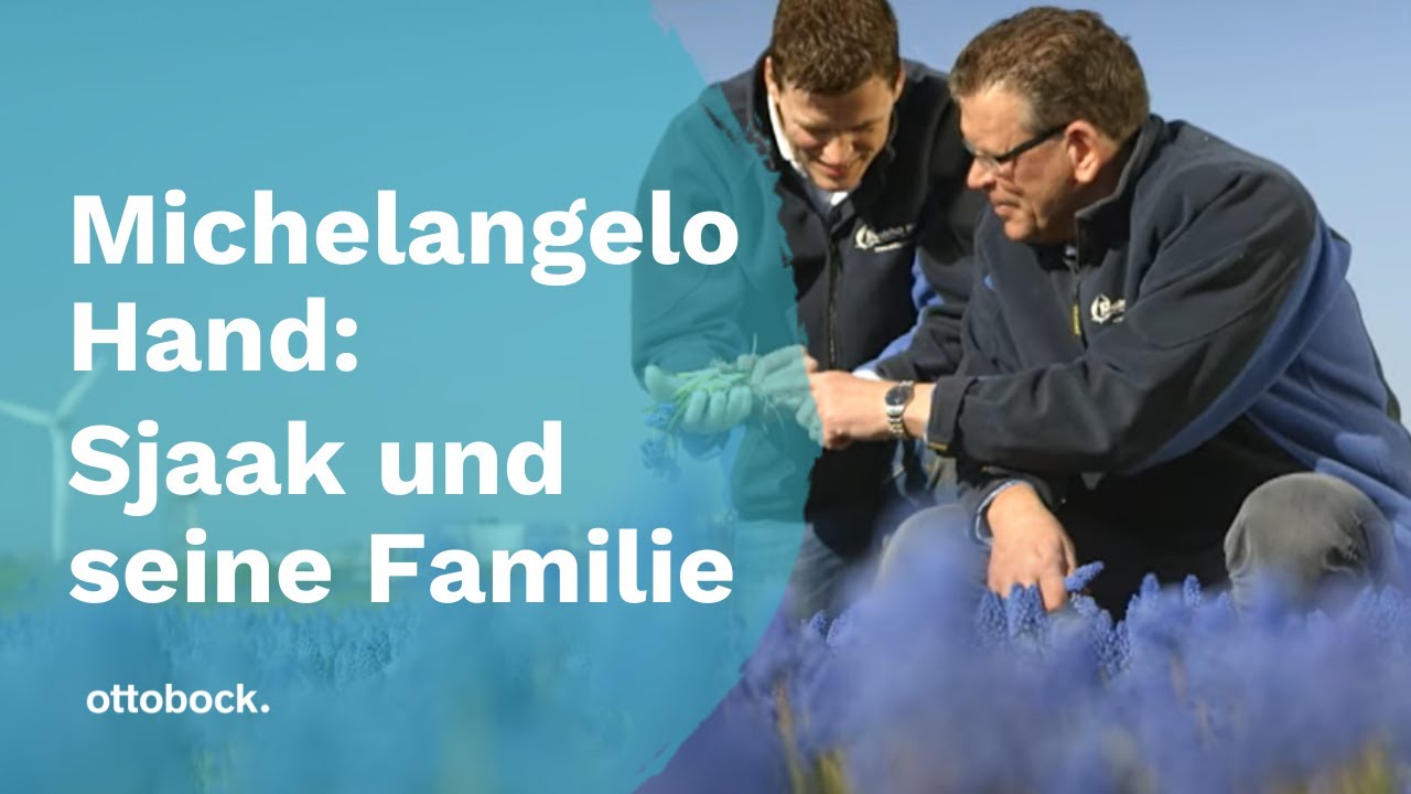 Michelangelo Hand: Sjaak und seine Familie | Ottobock - YouTube