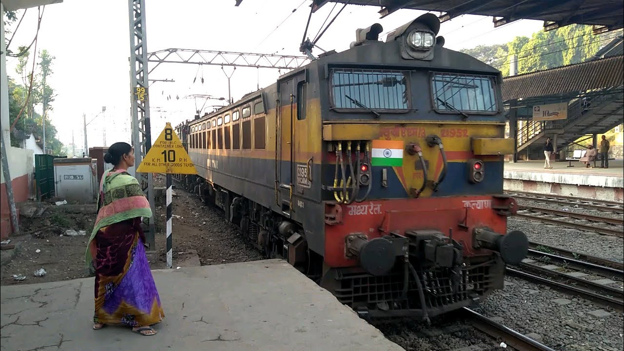 FOR WCAM 3 LOVERS!!. | 22105 INDRAYANI DEPARTS KJT WITH WCAM/3 BANKERS ...