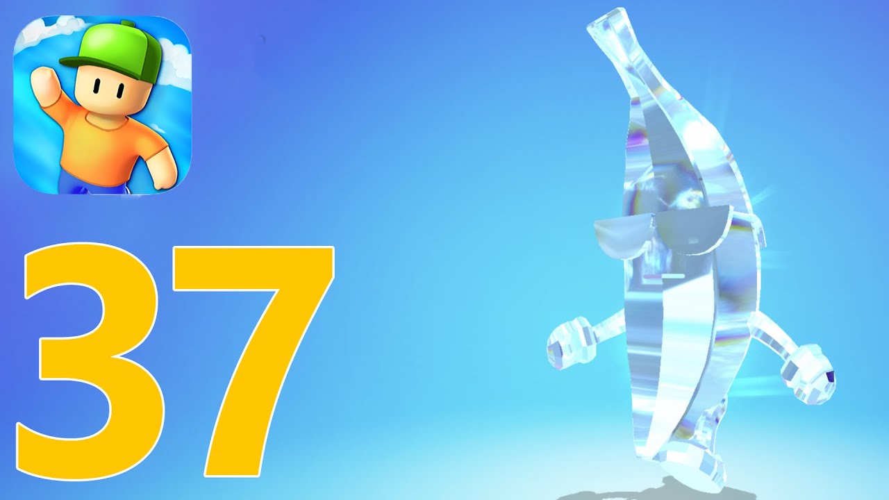 Stumble guys - Gameplay Walkthrough Part 37 - Diamond Banana (iOS ...