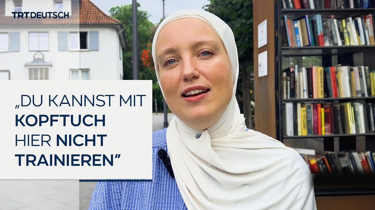 „Du kannst mit Kopftuch hier nicht trainieren” - YouTube