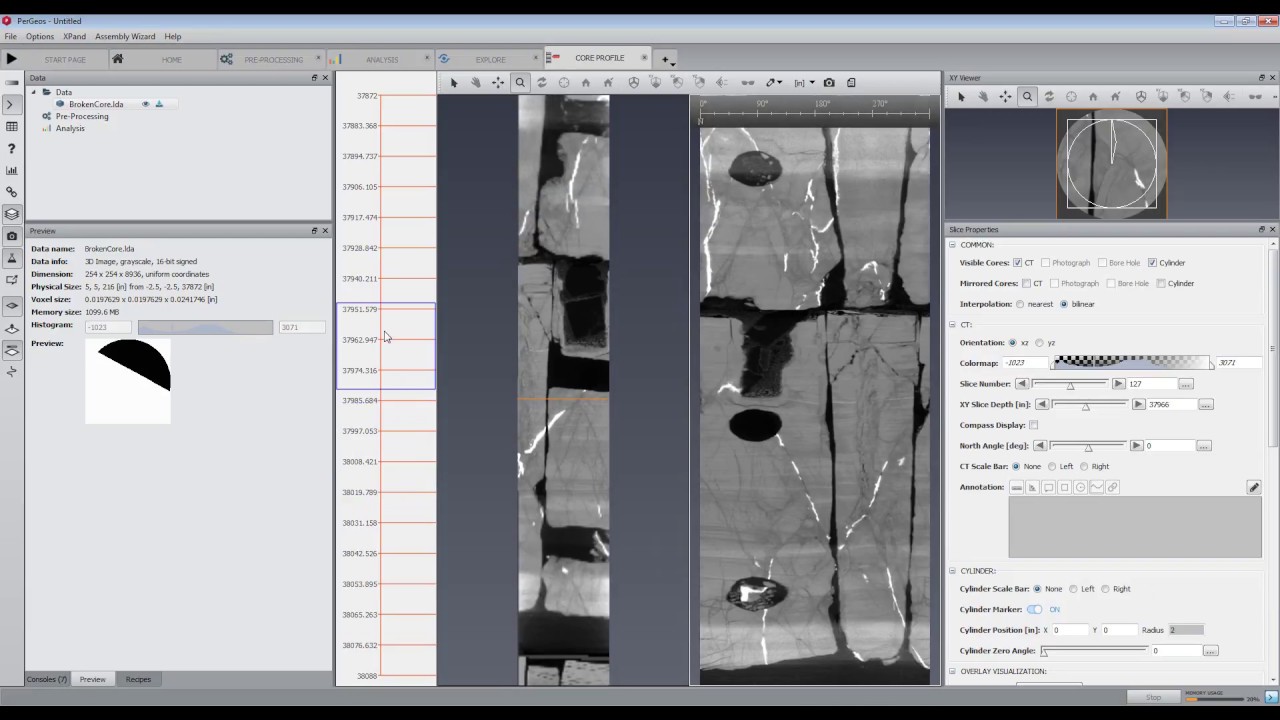 PerGeos Software | Core Profile Assembly Wizard - YouTube