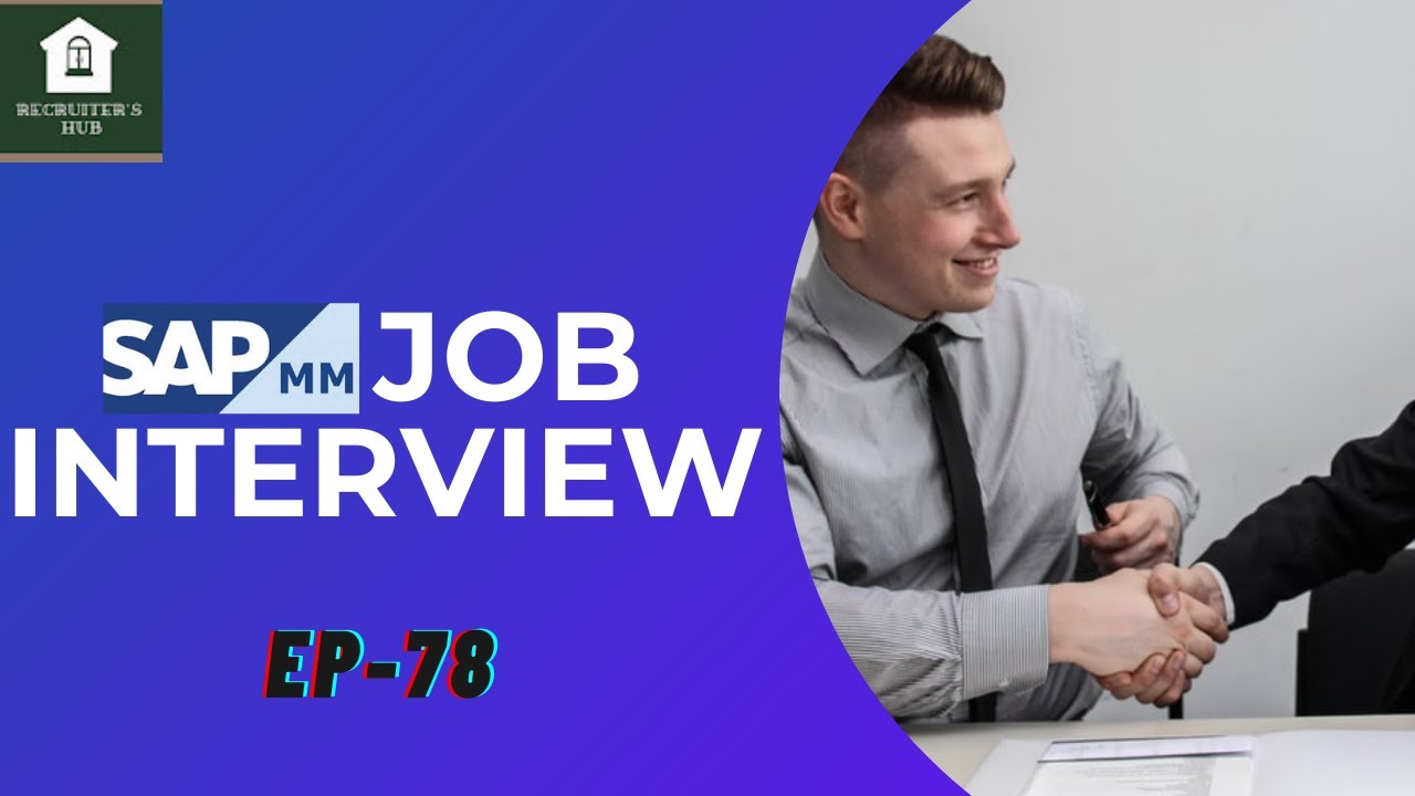SAP JOB INTERVIEW - SAP MM CONSULTANT - YouTube