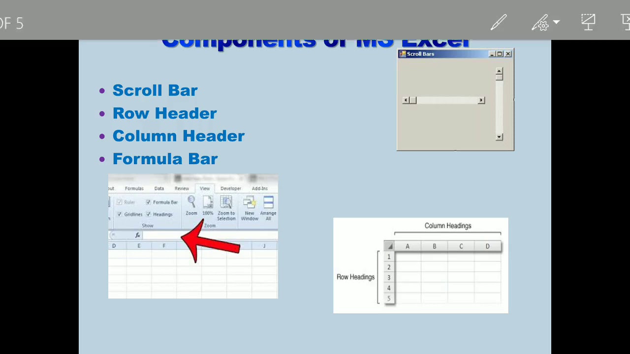 Class 9 Electronic Spreadsheet - YouTube