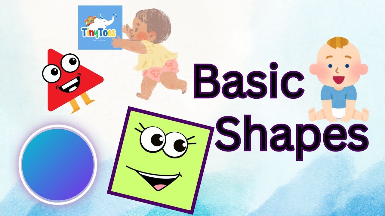 Learn Basic Shapes for Kids | Fun & Easy Shapes Learning| @TinyToes-byaadhini2024 - YouTube