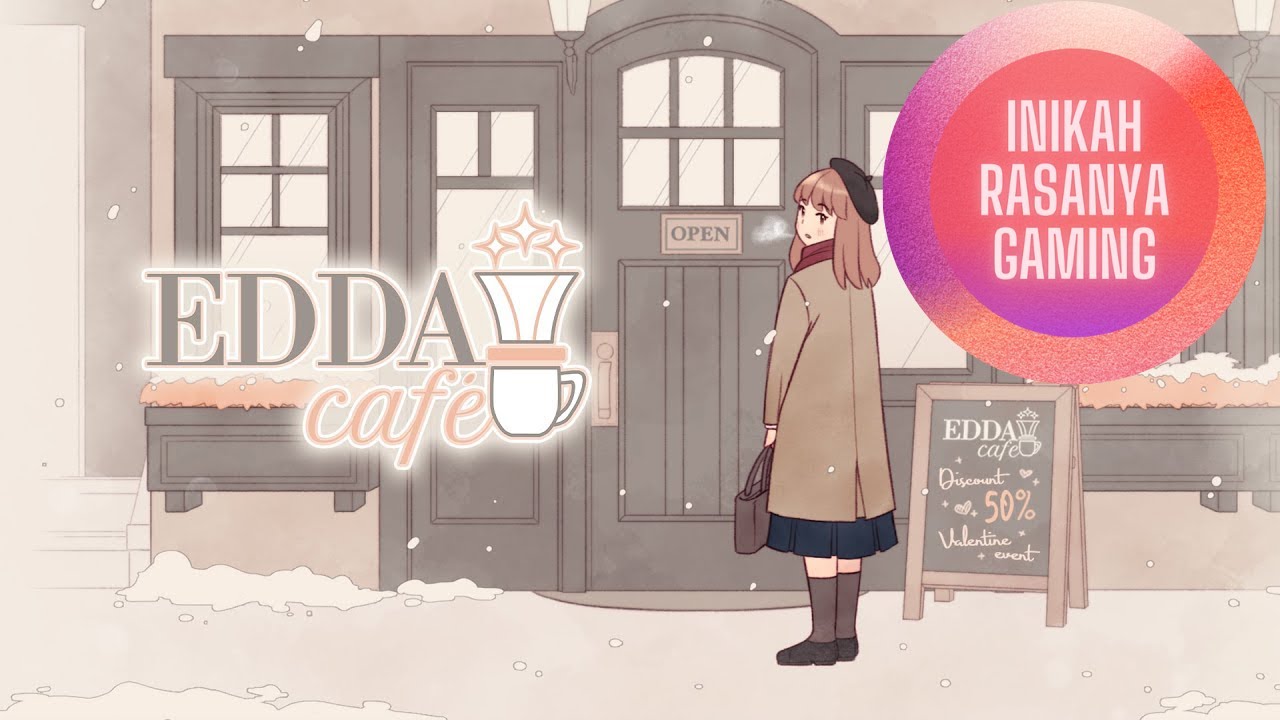 EDDA CAFE VISUAL NOVEL GAME BY MUSHROOMALLOW || MELANCHOLIC STORYLINE ...