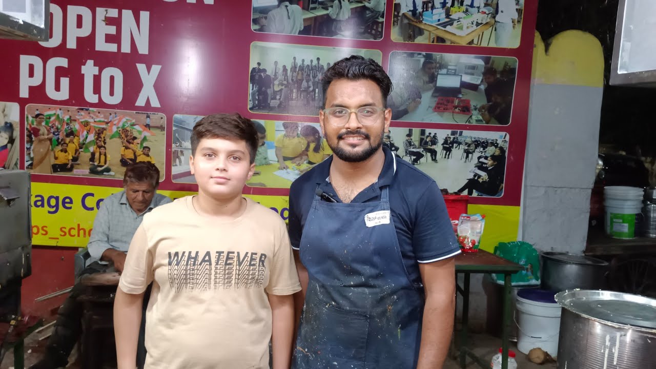 kishan idli dosa aur farhaz ali ka review pali best street food. - YouTube