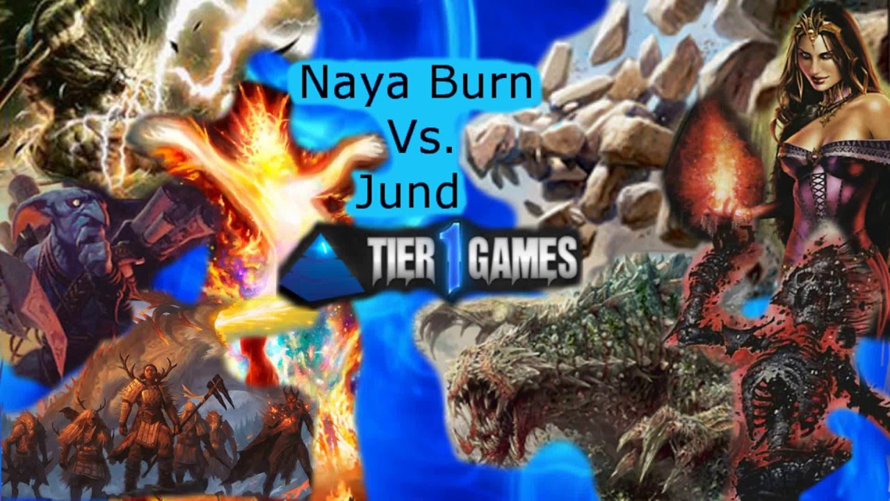 Naya Burn Vs. Jund : Modern Gameplay - YouTube