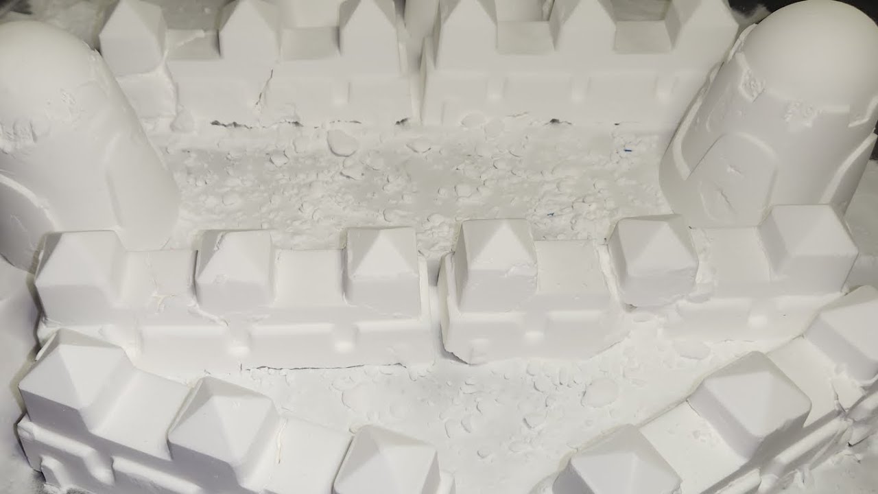 Snow Castles 🏰| Powder Play | 100 Subie Celebration ️ #oddlysatisfying ...