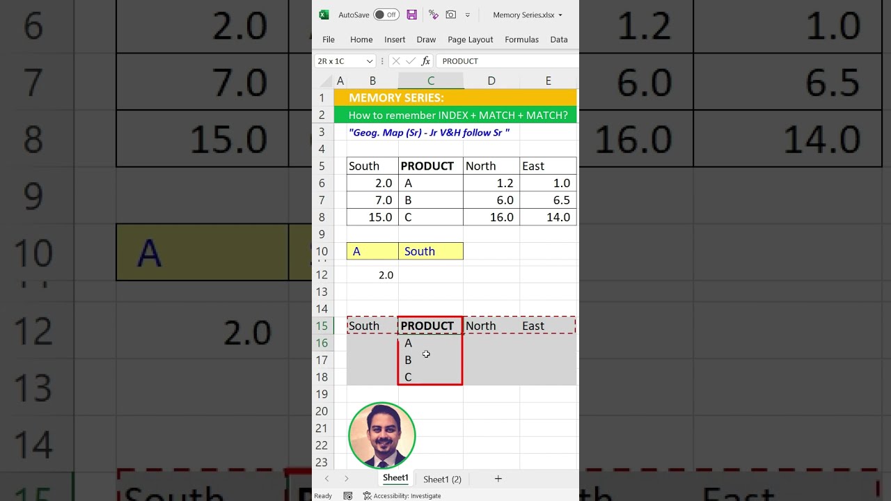 How To Remember Index Match Match Formula YouTube How To Remember Index Match Match Formula YouTube