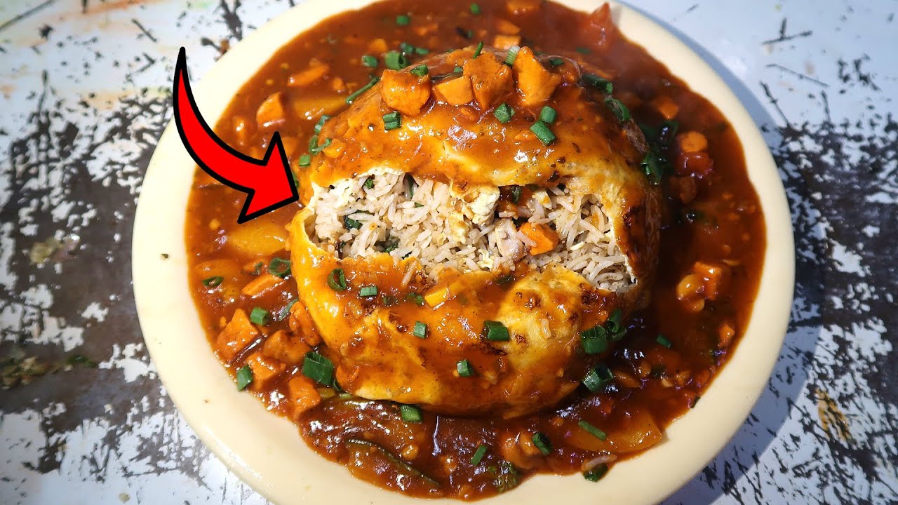 [Secrete] Packing Rice With Gravy Recipe | Packing Rice Restaurant ...