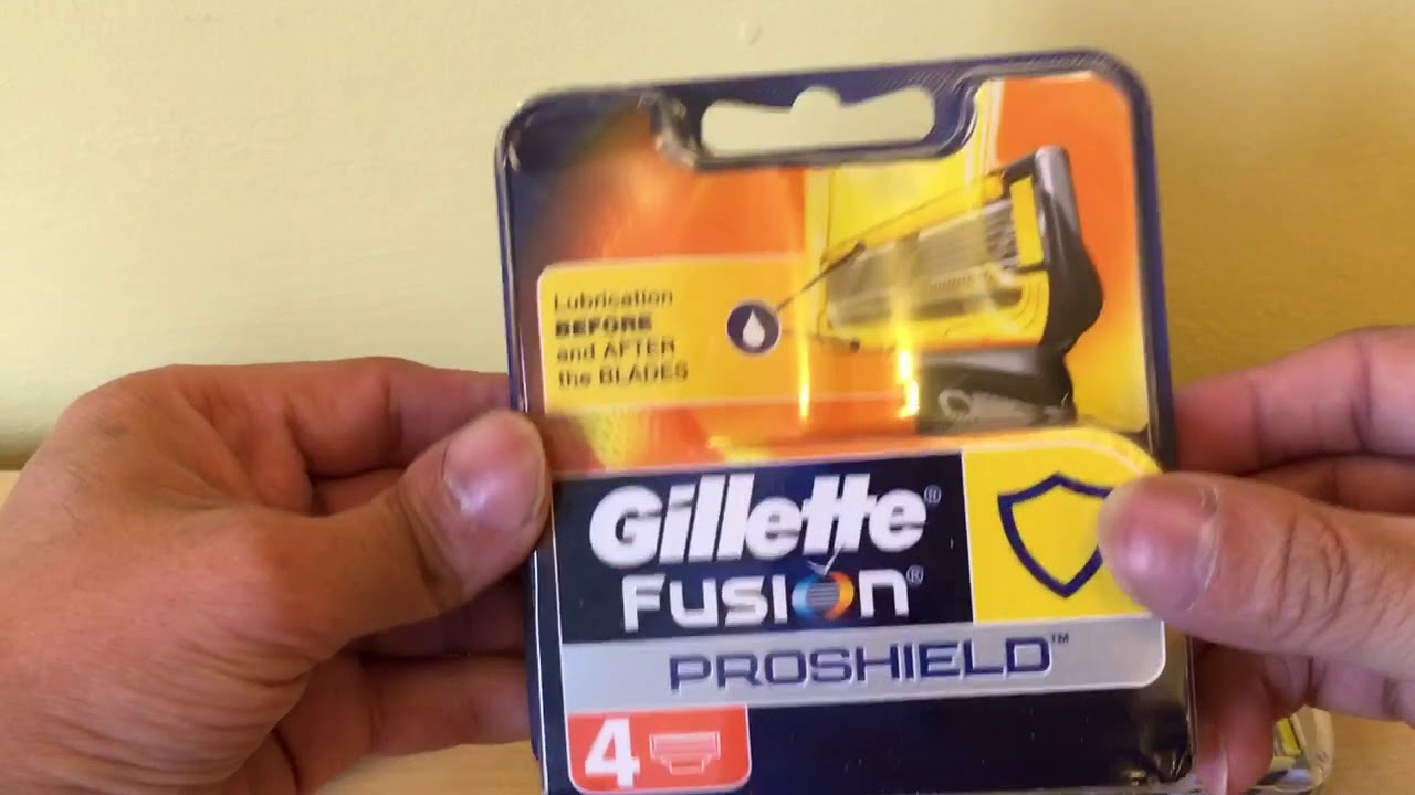 Simply The Best Razor Ever - Gillette Fusion ProShield (Yellow) - YouTube
