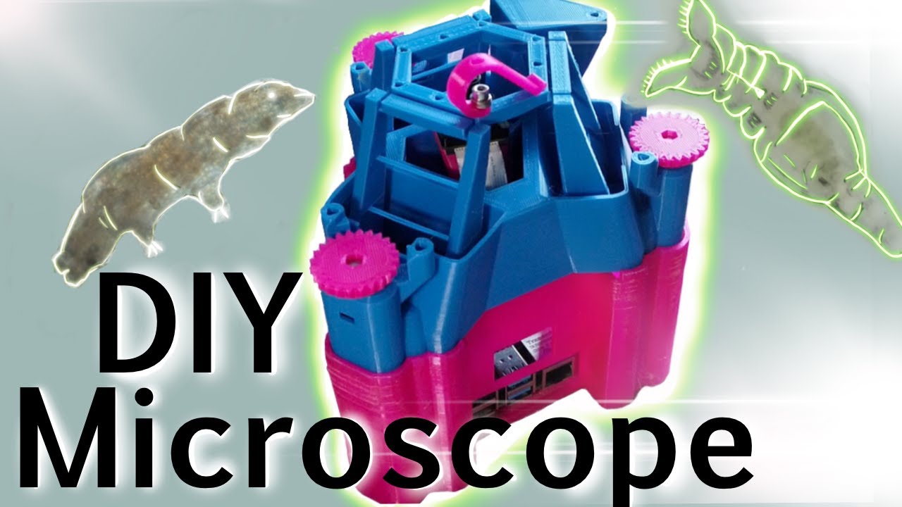 3D Printed Microscope: Hunting for Tardigrades - YouTube