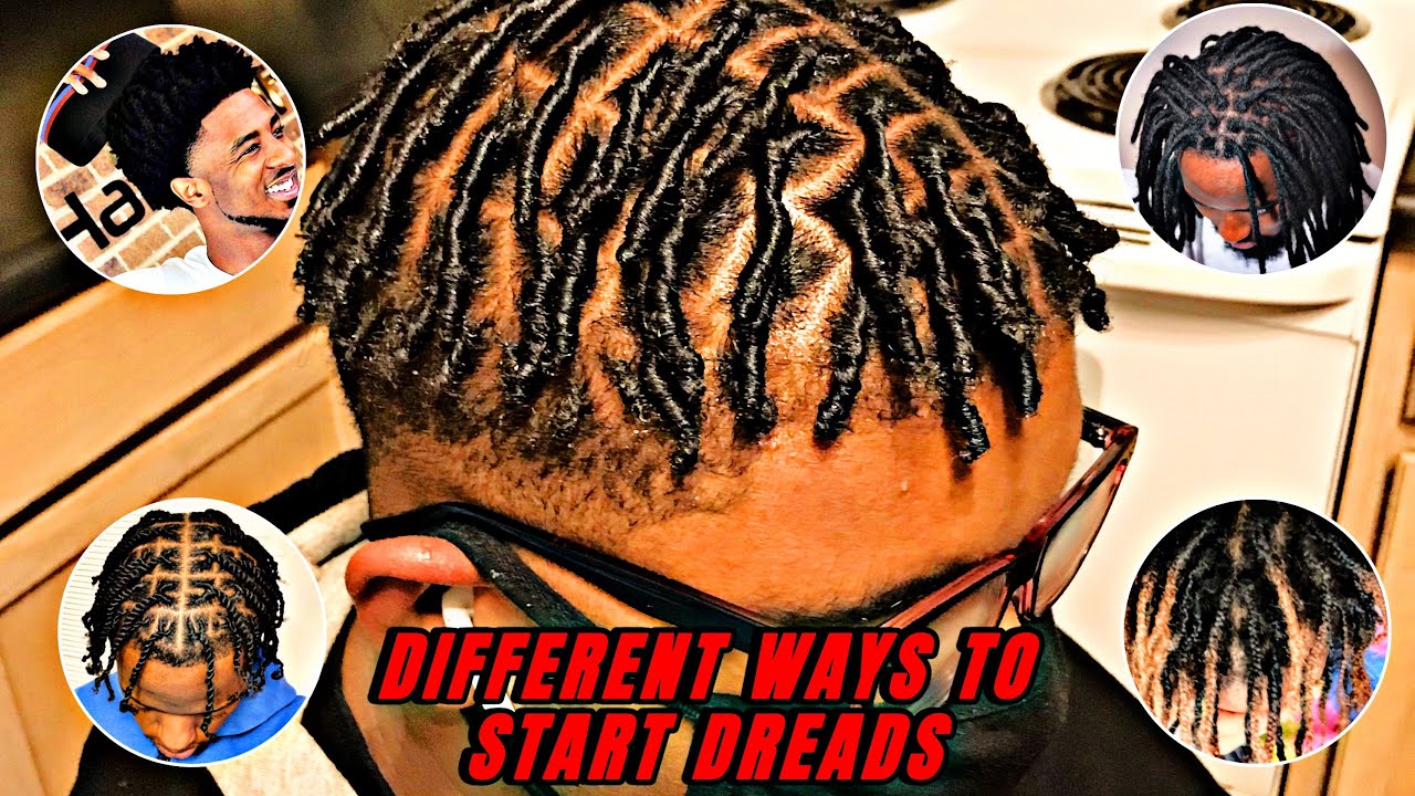 Different Ways To Start Dreads ‼️ ( Which Method Did Y’all Start With ...