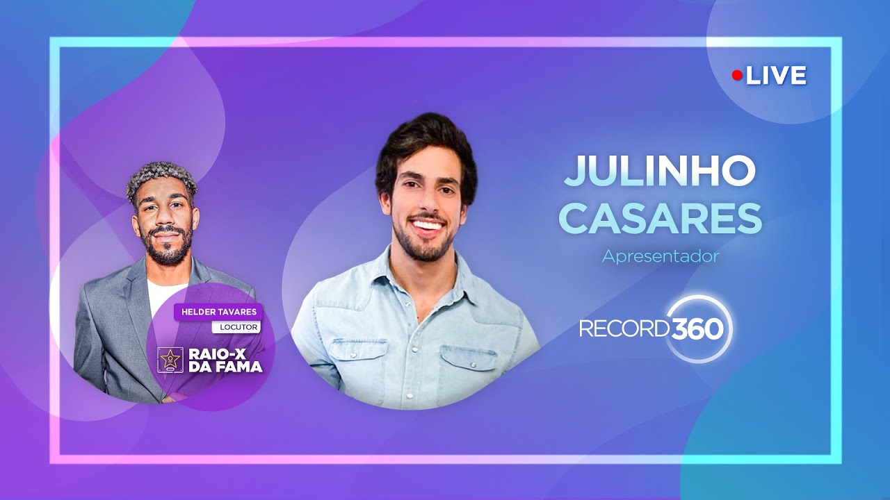 Julinho Casares e Helder Tavares no 'Record 360' - YouTube
