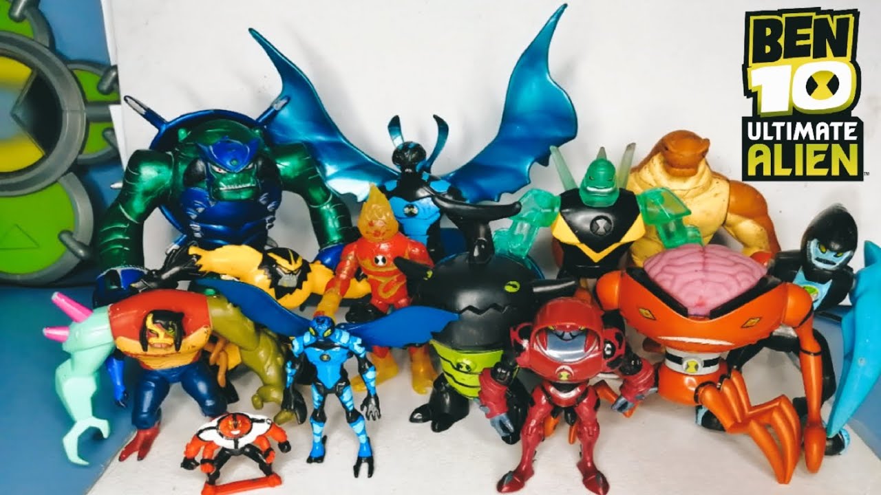 BEN 10 Y SUS FIGURAS BOOTLEG! UNBOXING - YouTube