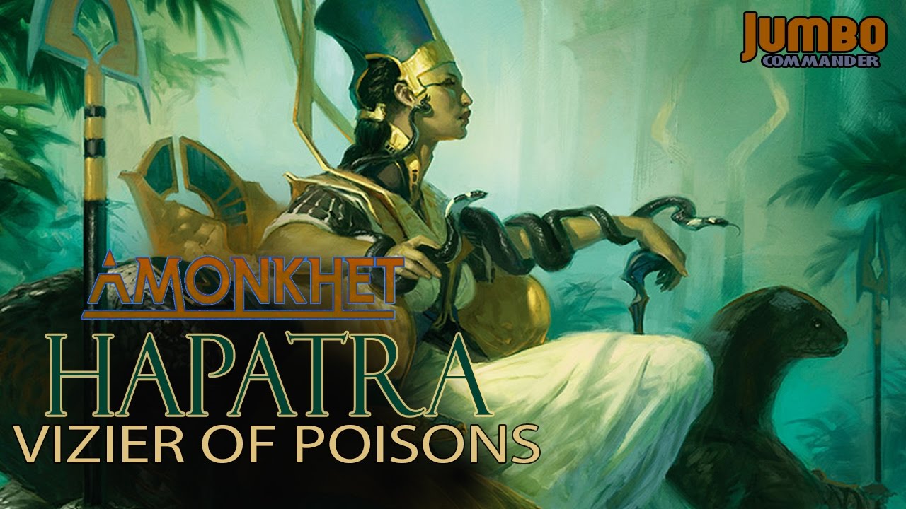 Hapatra Vizier Of Poisons Commander Deck Tech - YouTube