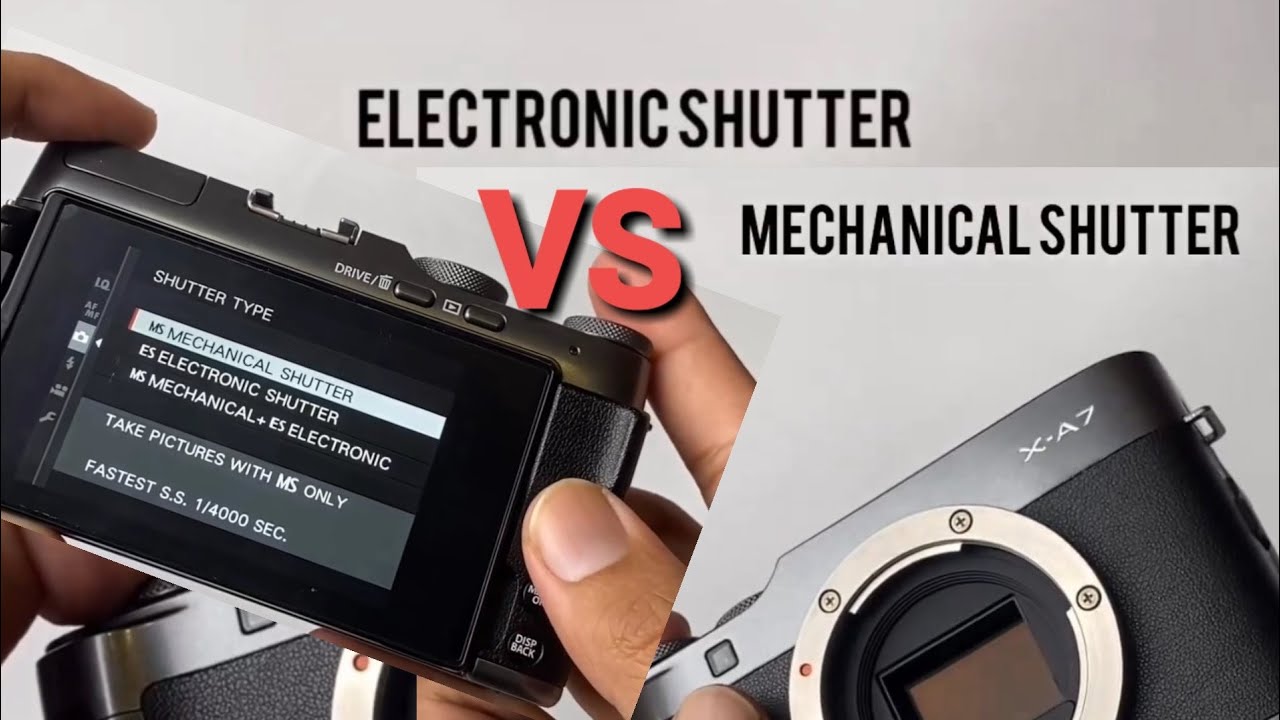 Mechanical Shutter VS Electronic Shutter - YouTube