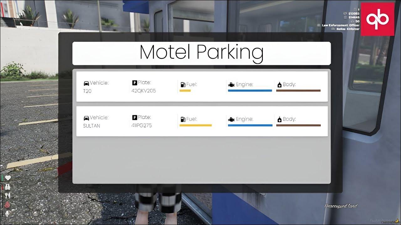 Advanced Vehicle Garage system FiveM | QBCore Script - YouTube