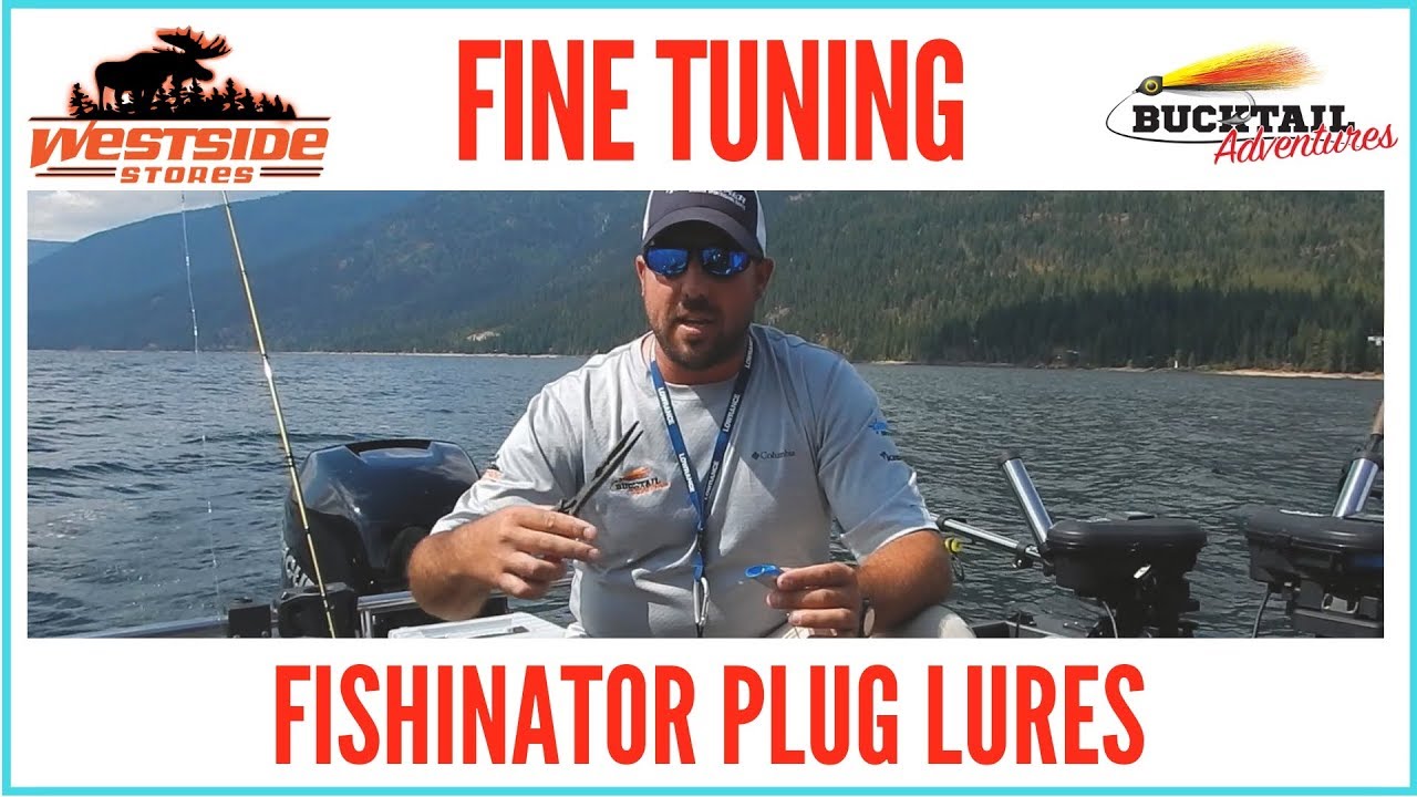 Fine Tuning Fishinator Plug Lures - YouTube