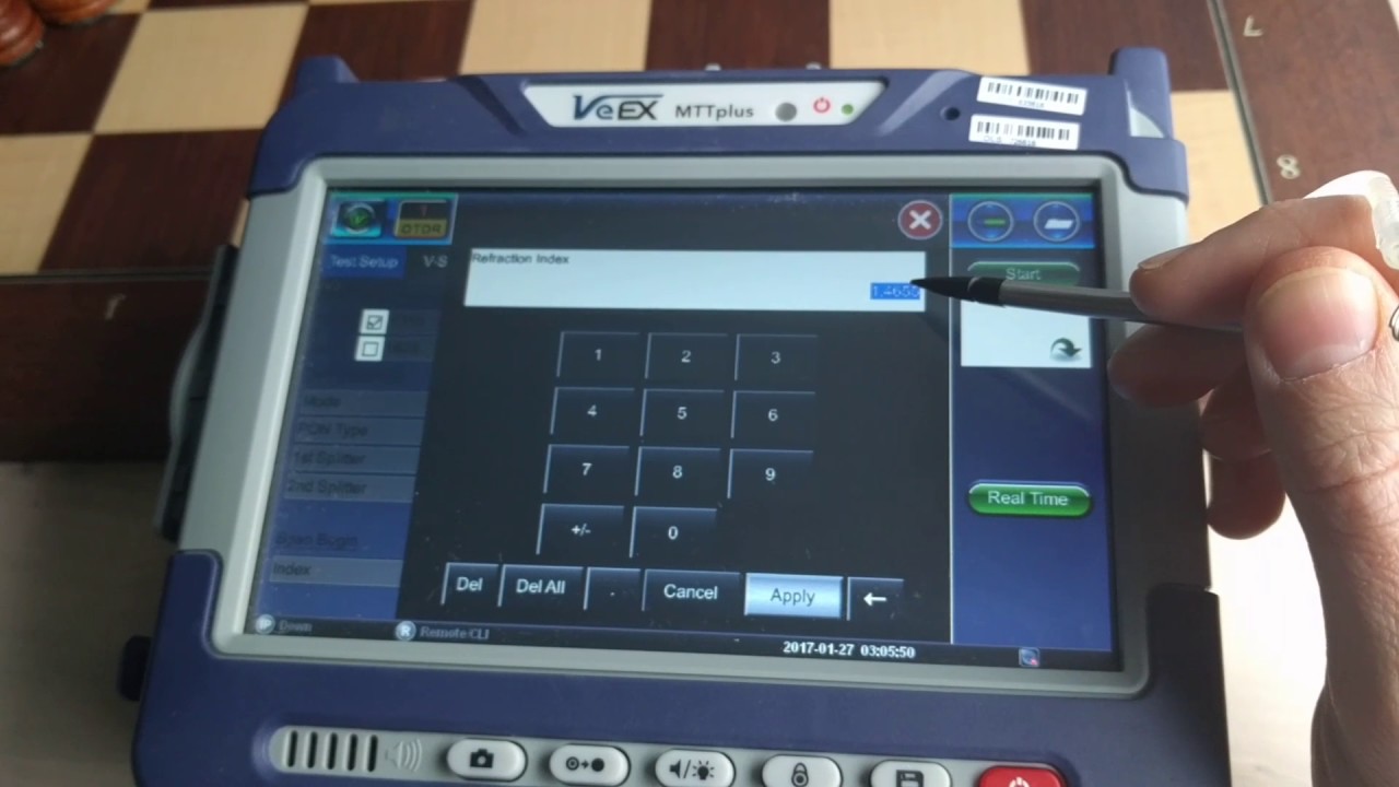 VeEX profiles for optical fibers IOR and BC - YouTube