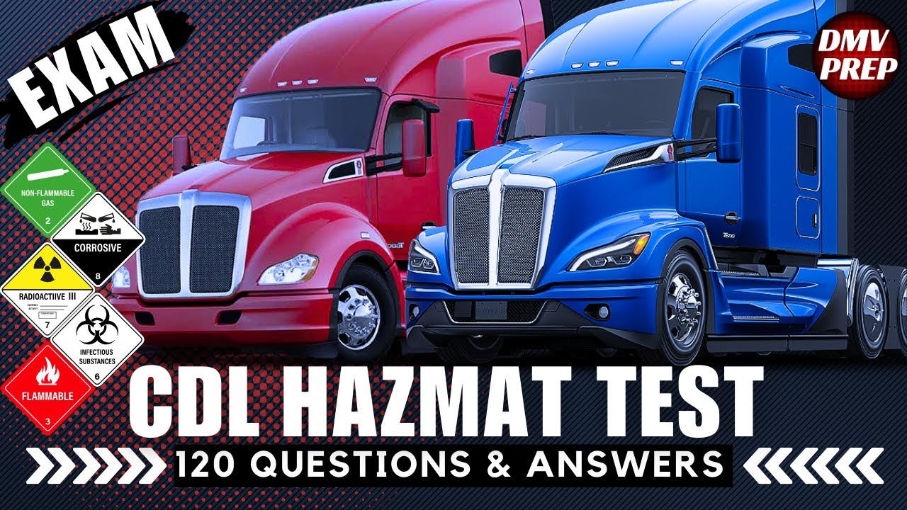 Pass CDL Hazmat Test: Questions and Answers 2024 - YouTube