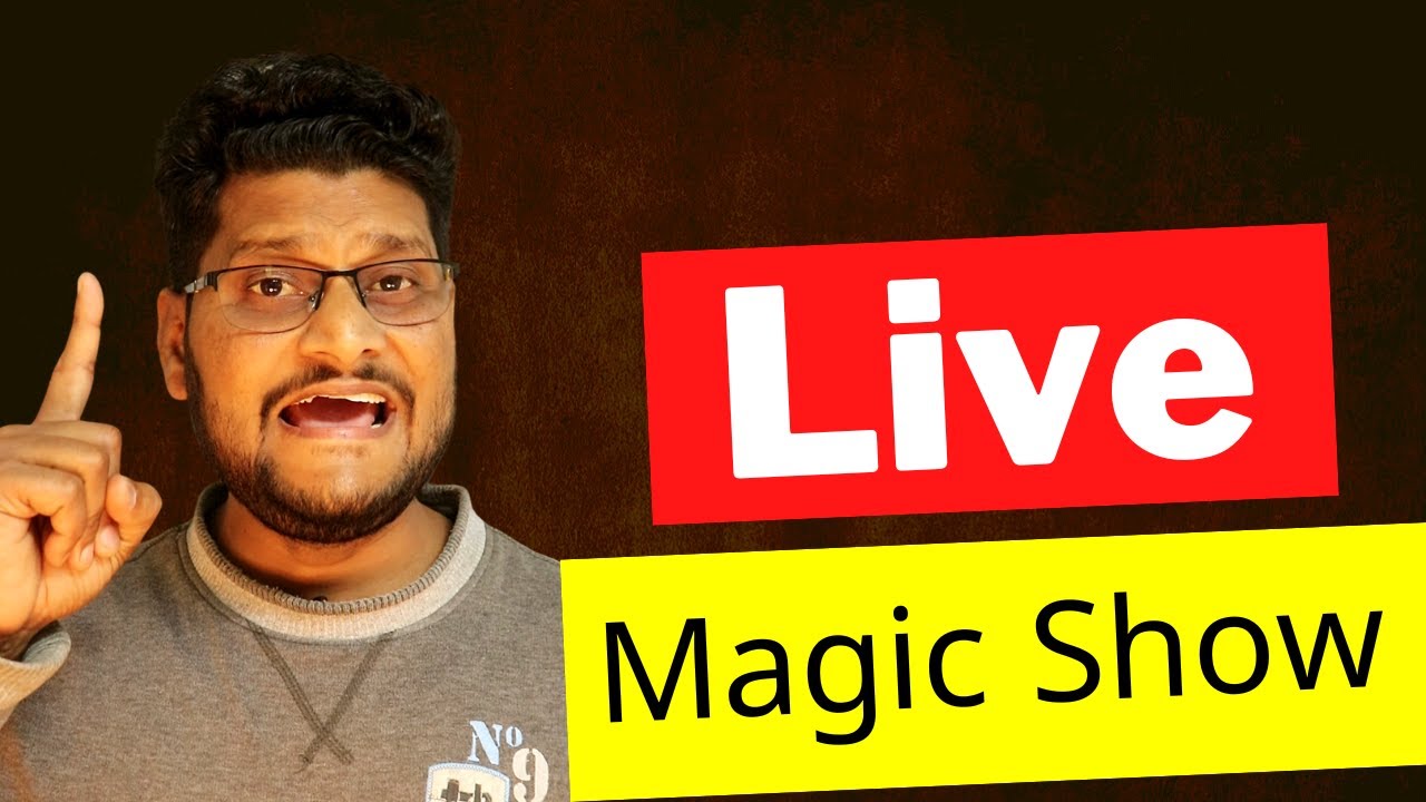 🔴 Live Magic Show | I will read your mind! - YouTube
