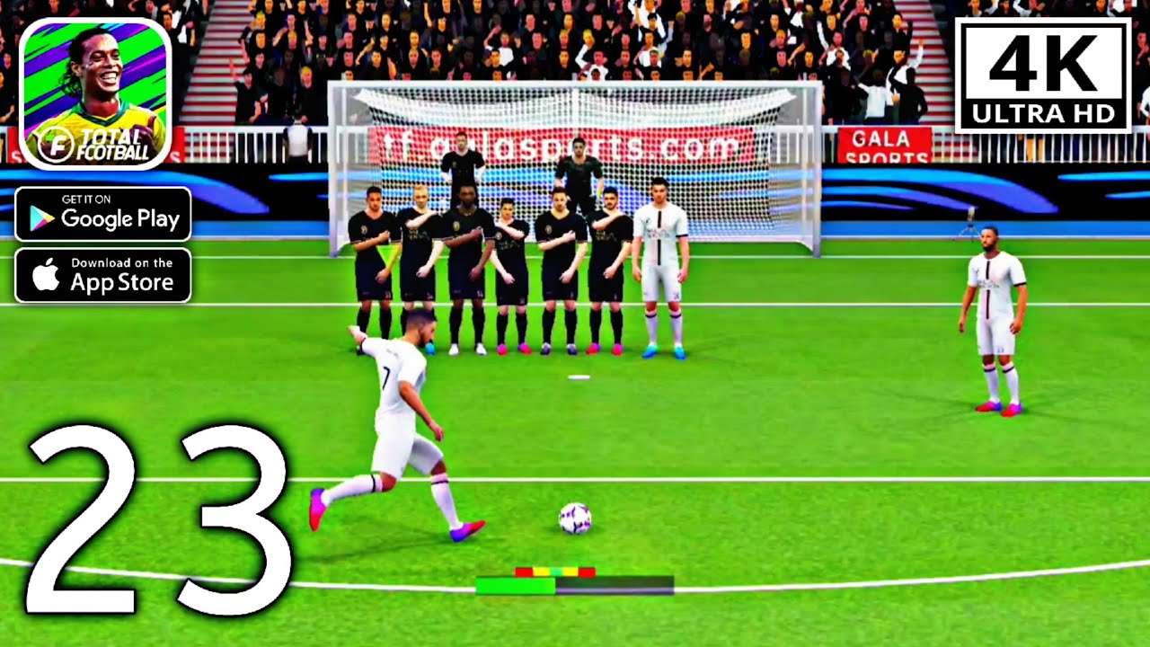 Total Football - Soccer Game || Android - iOS 4K 60fps Gameplay #23 ...