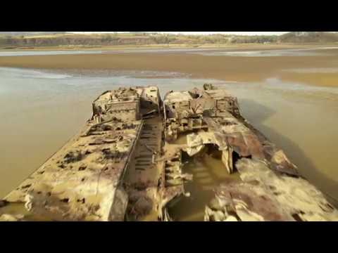 Purton, The Arkendale H, the Wastdale H wrecks & Surroundings - YouTube