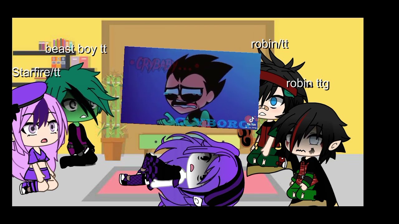 TT AND TG ROBIN REACT TO HIS ANGST - YouTube