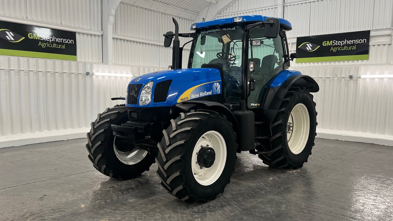 NEW HOLLAND T6070, Full Walk Around Video - YouTube