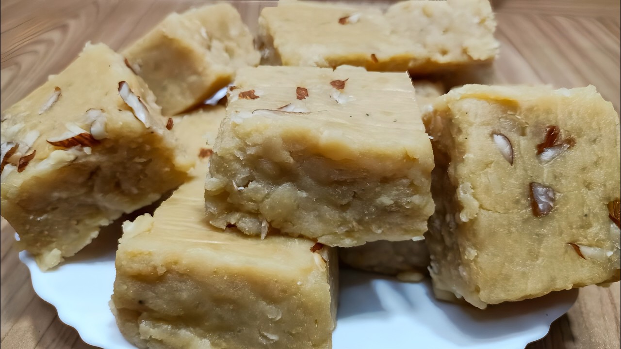 Easy Barfi Recipe | Homemade Milk Barfi Recipe in Minutes (Perfect for ...