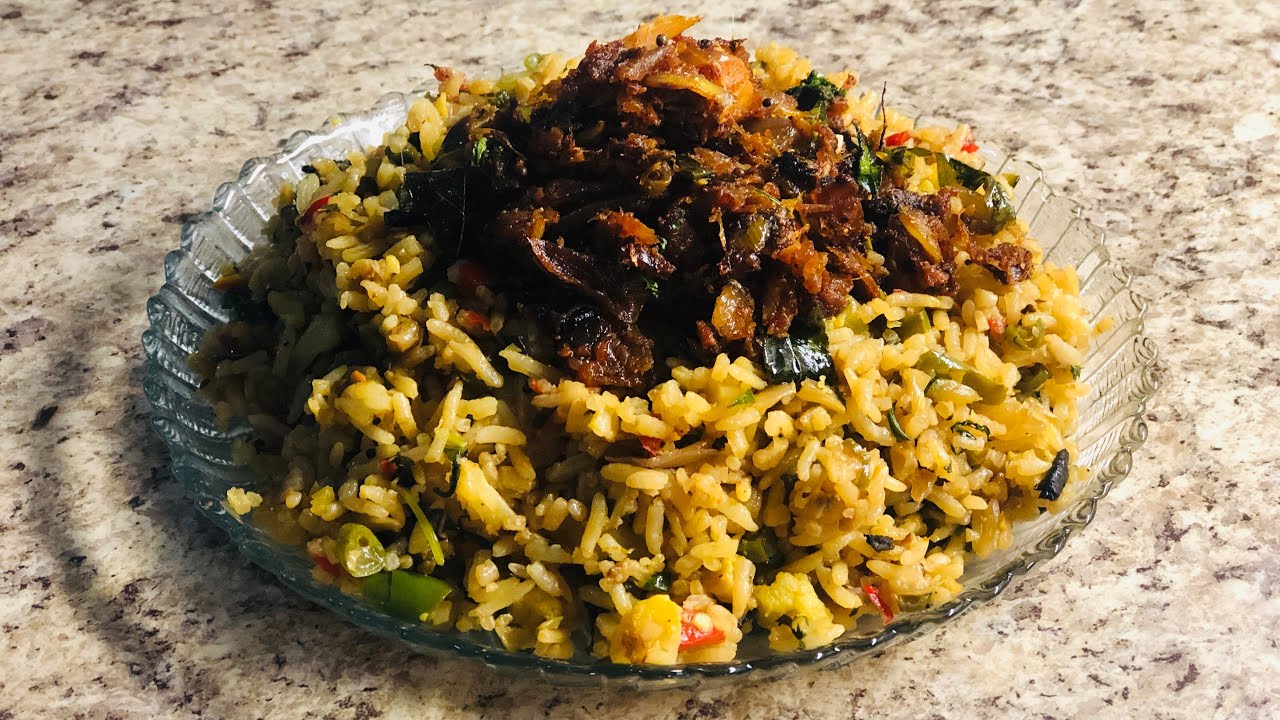 Dry fish கருவாட்டு வறுவல் - YouTube