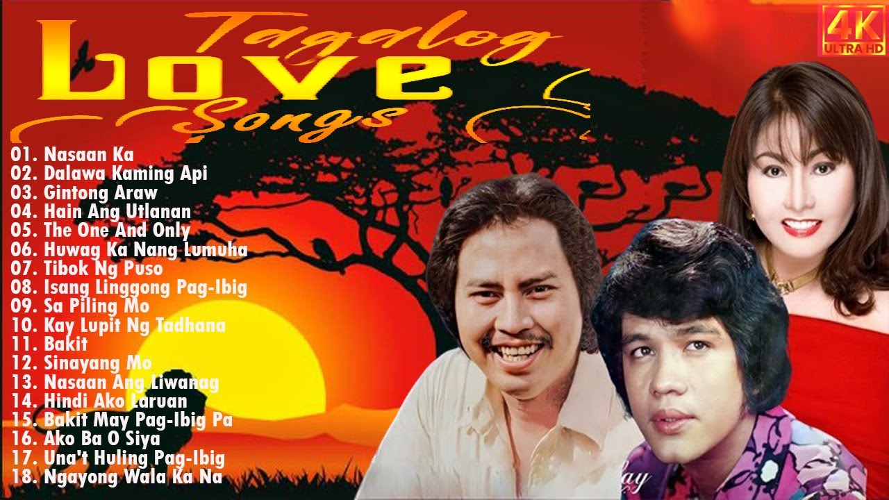 PM TAGALOG LOVE SONG - Imelda Papin, Roel Cortez, Bing Rodrigo# ...