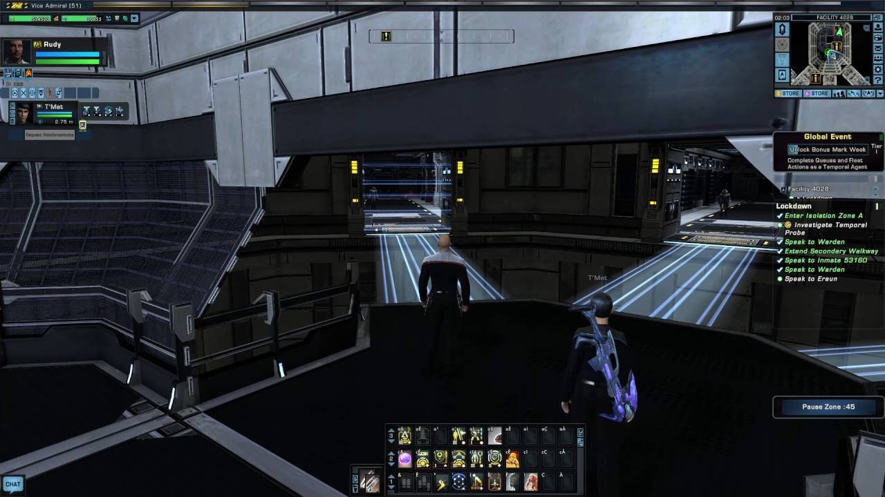 Star Trek Online Temporal Agent Mission 53 Facility 4028 - YouTube