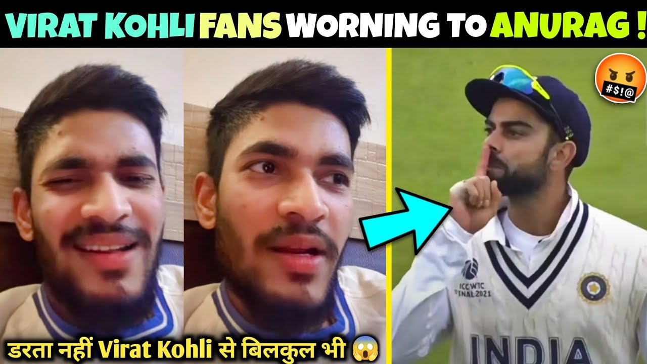 😱 Virat Kohli Fans Angry On Anurag Dwivedi | Anurag Dwivedi New Video About Virat Kohli | T20 ...