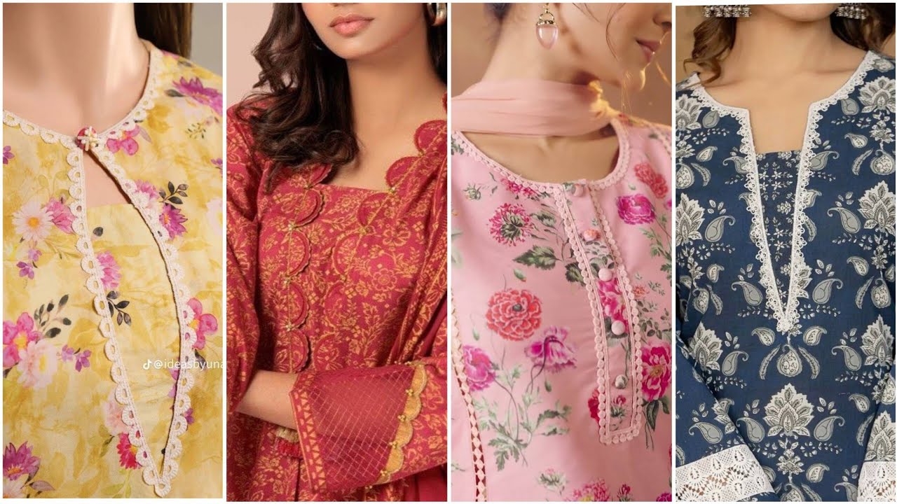 Beautiful neck design 2025 For Summer/Mohri neck designs 2025/Churidar ...