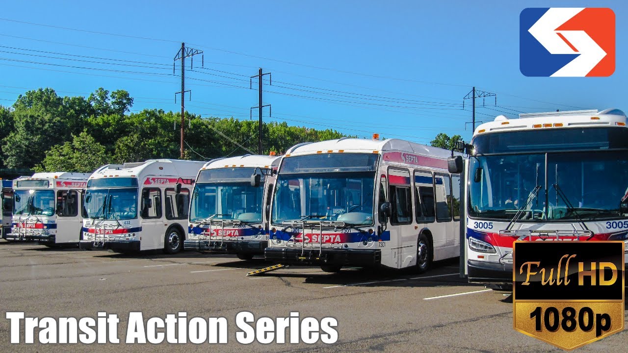 SEPTA's Entire Bus Fleet in 16 Minutes - SEPTA TrAcSe 2019 - YouTube