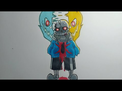 How To Draw Last breath phase 6 vẽ sans hơi thở giai đoạn 6 - YouTube