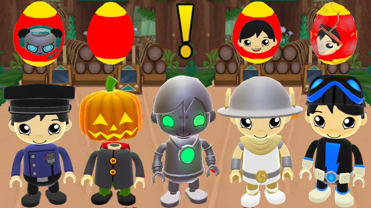 TAG WITH RYAN SWAT TEAM RYAN VS JACK O LANTERN VS ROBO RYAN VS RARE ...