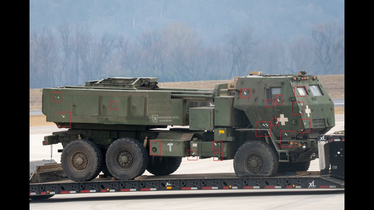 HIMARS Damaged by Russia! Shrapnel Damage on HIMARS Loaded on a Plane ...