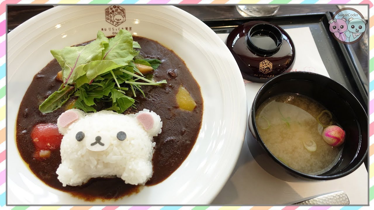 RILAKKUMA CAFE IN KYOTO FOR THE FIRST TIME! RILAKKUMA FOOD 🌸 TRAVEL ...