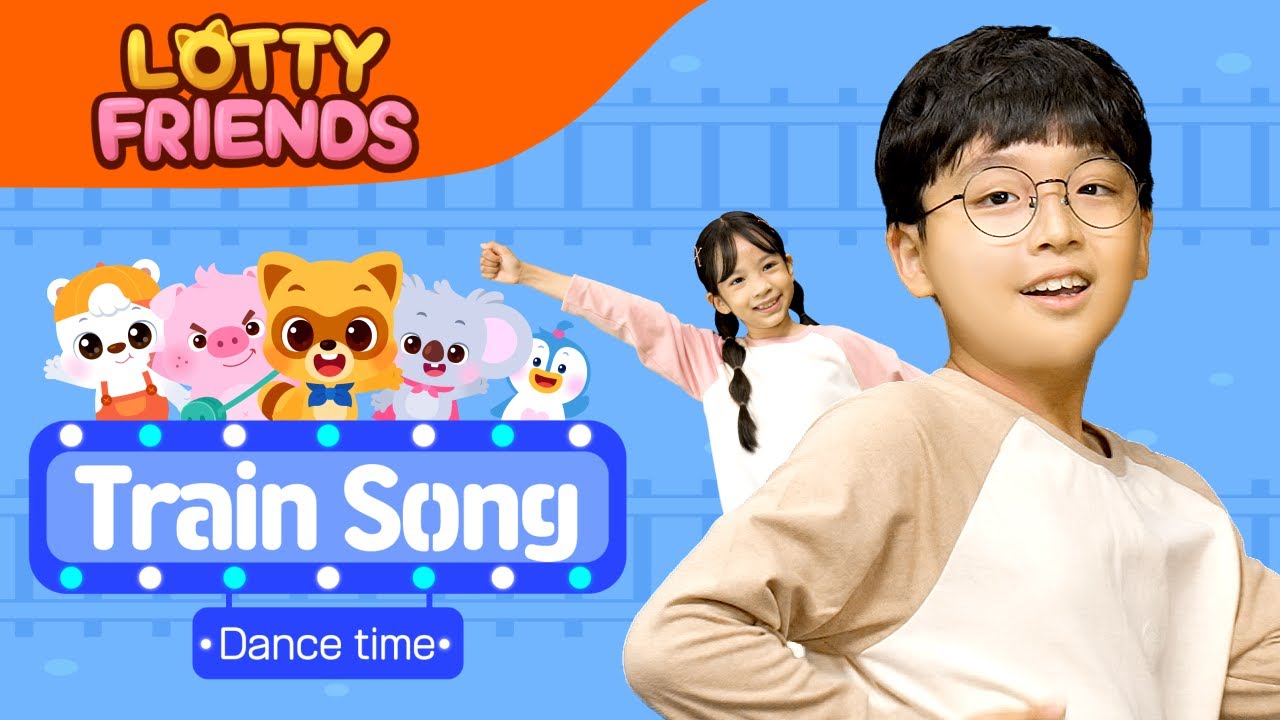 Train Song 🚝 | DANCE WITH LOTTY FRIENDS⭐| Kids' Exercise | Fun Nursery ...